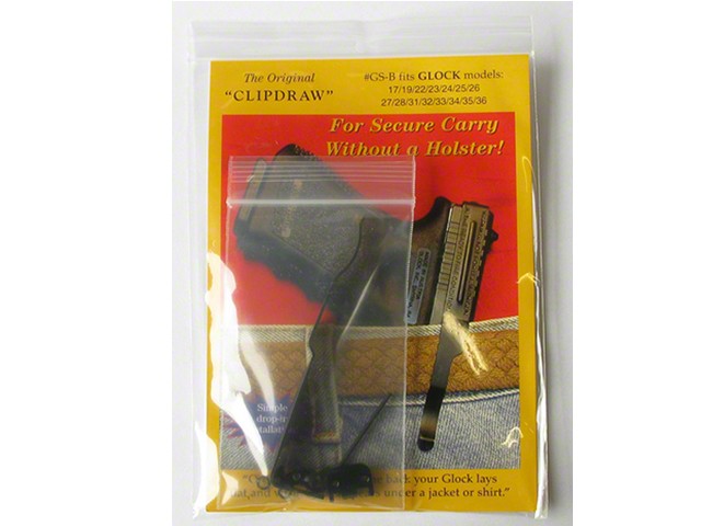 CLIPDRAW pour GLOCK Gen3 / Gen4 - Armurerie Pascal Paris