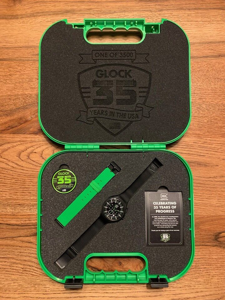 MONTRE GLOCK SERIE LIMITE A 3500 EXEMPLAIRES - Armurerie Pascal Paris