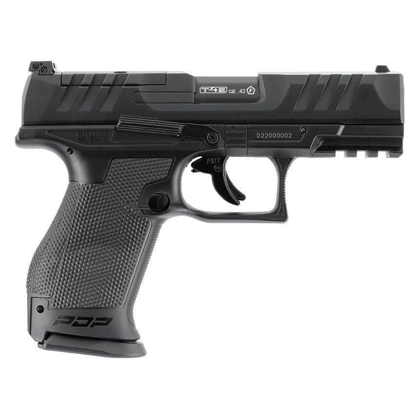 UMAREX WALTHER PDP COMPACT 4" T4E CAL 43 CAOUTCHOUC - Armurerie Pascal ...