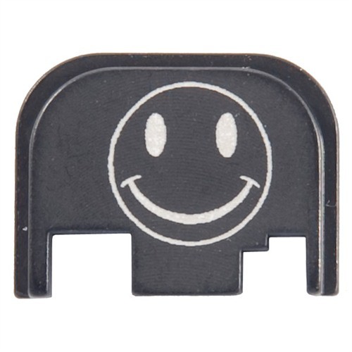 Plaque de protection culasse / Slide plate Glock - Smiley Face ...