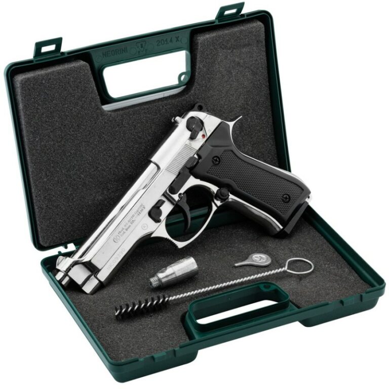 KIMAR / CHIAPPA 92 CHROME CAL 9 MM PAK - Armurerie Pascal Paris